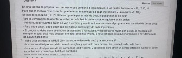 Solved Debe utilizar matlab para hacer esto y usar while | Chegg.com