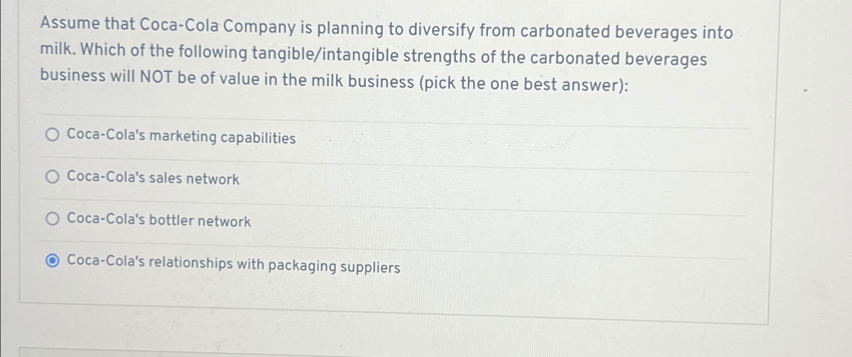 Solved Assume that Coca-Cola Company is planning to | Chegg.com