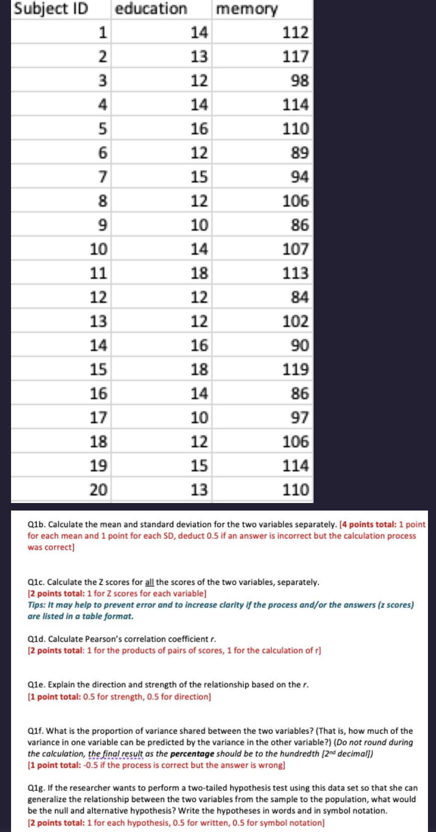 \table[[Subject | Chegg.com