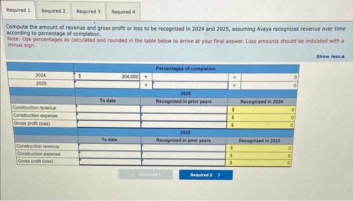 Solved Exercise 6-19 (Algo) Long-term contract; revenue | Chegg.com