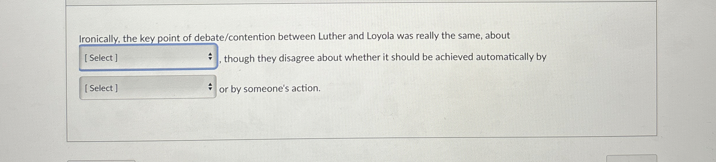 Solved Ironically, the key point of debate/contention | Chegg.com