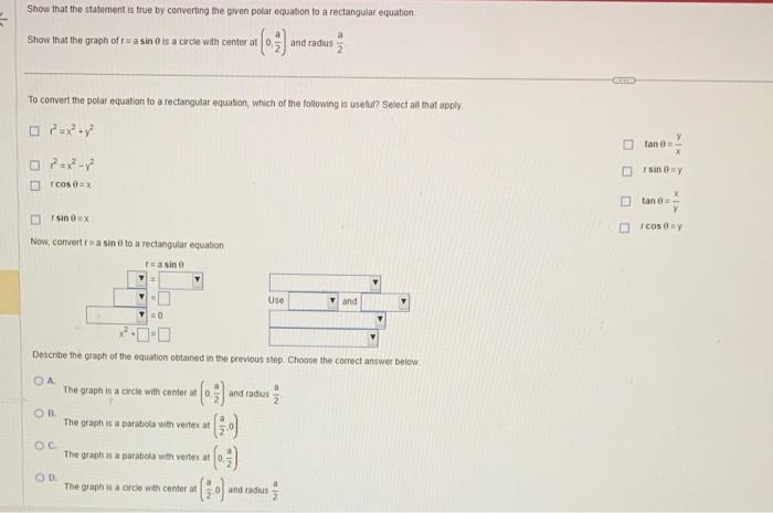 Solved Show that the statement is true by converting Ene | Chegg.com