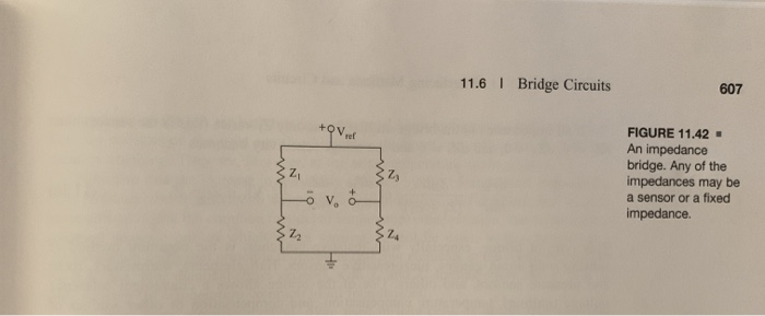 Solved CHAPTER 11 Interfacing Methods and Circuits Bridge | Chegg.com
