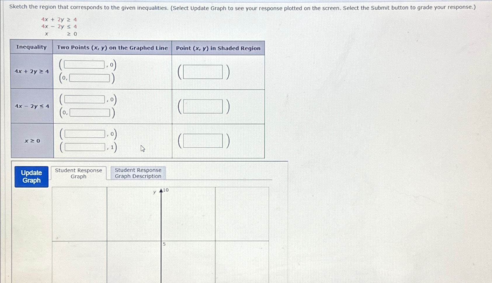 Solved Sketch the region that corresponds to the given | Chegg.com