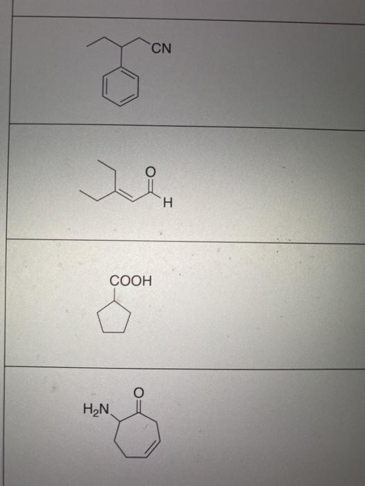 Solved CN H COOH o H2N | Chegg.com