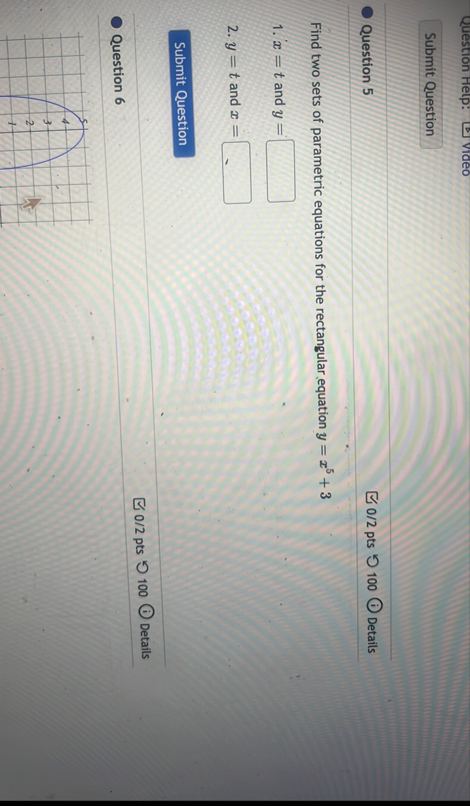 Solved Submit QuestionQuestion 502 ﻿pts 100DetailsFind two | Chegg.com
