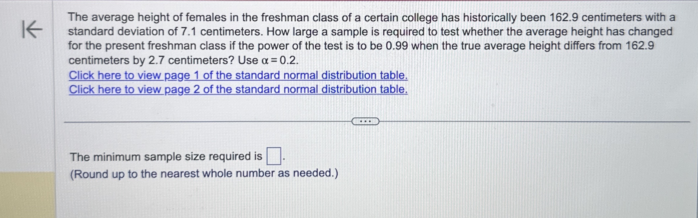Solved The average height of females in the freshman class | Chegg.com