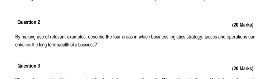 Solved Question 2(20 ﻿Marks)By making use of relevant | Chegg.com | Chegg.com