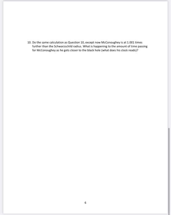 Solved Lab 13 - Black Holes Overview In this activity, you | Chegg.com