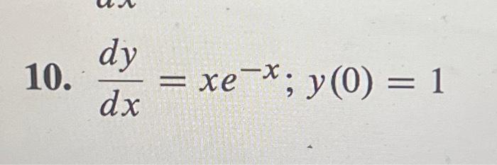 Solved In Problems 1 through 10, find a function y=f(x) | Chegg.com