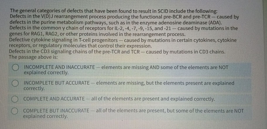 Solved The general categories of defects that have been | Chegg.com