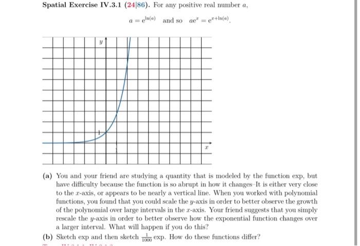 Solved Spatial Exercise IV.3.1 (24|86). For any positive | Chegg.com
