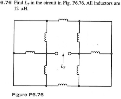 Solved 6.76 ﻿Find LT ﻿in the circuit in Fig. P6.76. ﻿All | Chegg.com