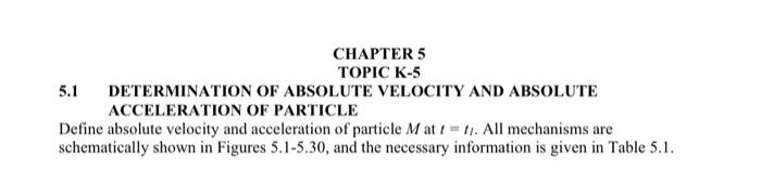 Solved CHAPTER 5 TOPIC K-5 5.1 DETERMINATION OF ABSOLUTE | Chegg.com