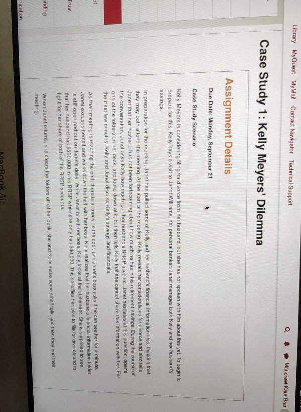 Library MyQuest MyMail Contact Navigator Technical | Chegg.com