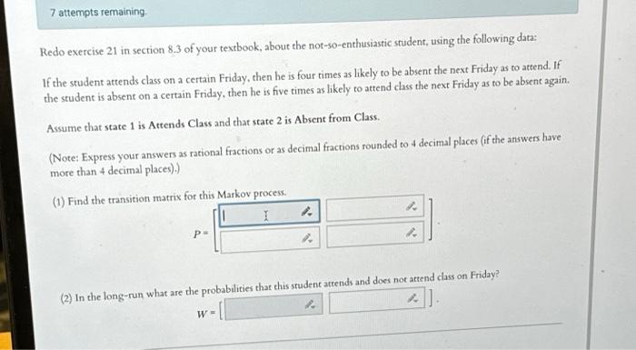 Solved Redo exercise 21 in section 8.3 of your textbook, | Chegg.com