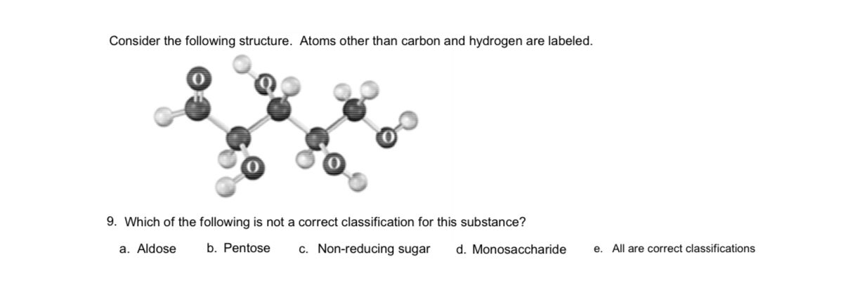 Solved Consider the following structure. Atoms other than | Chegg.com