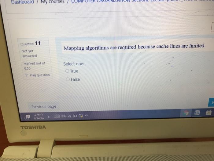 Solved Dashboard / My courses Question 11 Mapping algorithms | Chegg.com