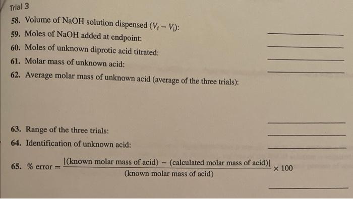 Solved PREPARATION OF A 0.25M NaOH SOLUTION 1. Volume of | Chegg.com