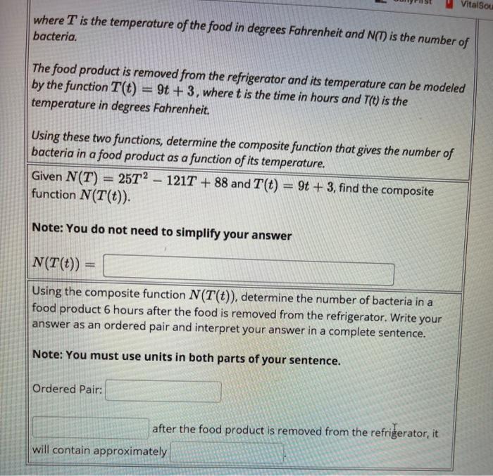 Solved Function Composition Application The number of | Chegg.com