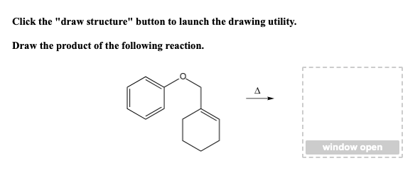 Solved Click the "draw structure" button to launch the | Chegg.com