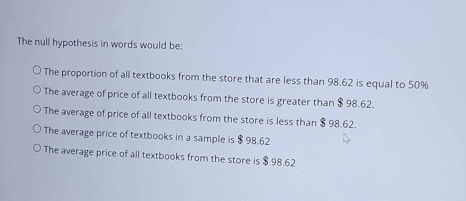 Solved Suppose that BC financial aid alots a textbook | Chegg.com