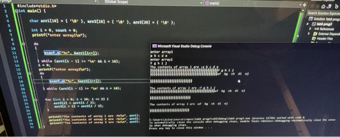 I can't find the correct output ,I dont know the | Chegg.com