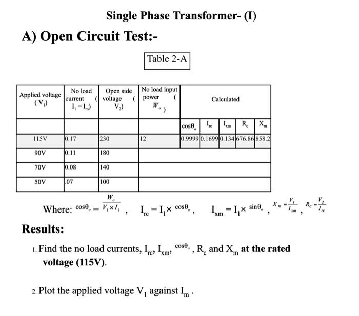 Solved Plot The Graph Use Excel Drow Circuit Use Any