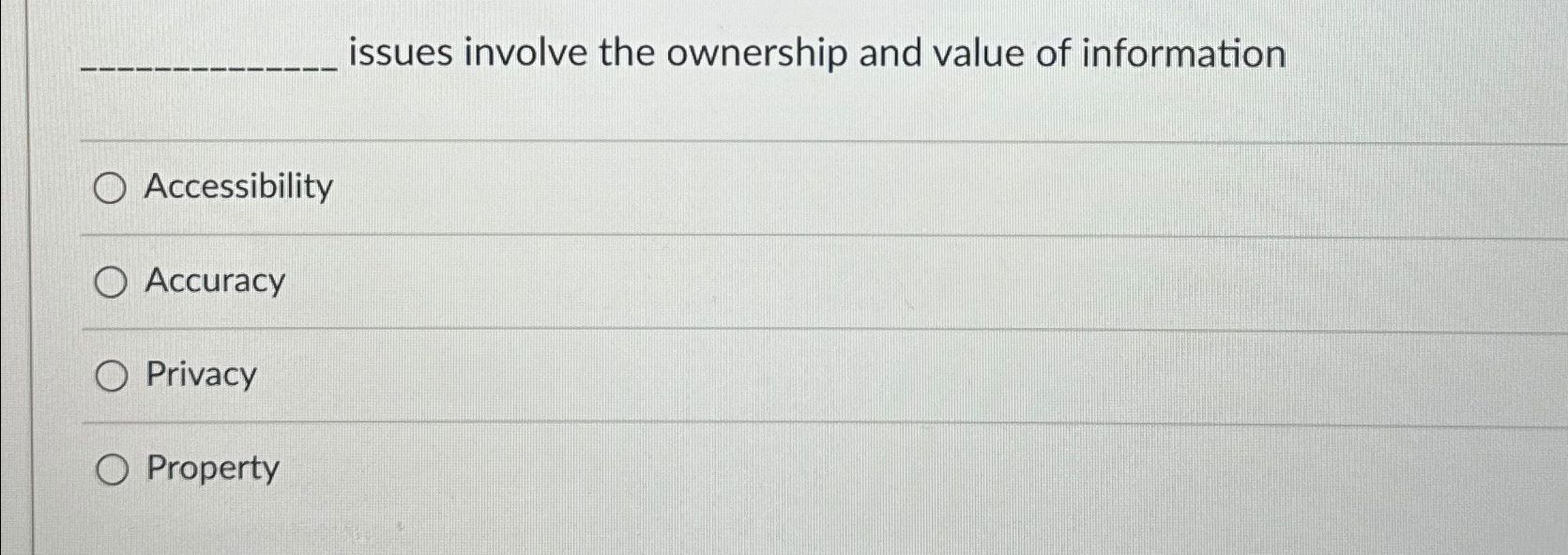 Solved issues involve the ownership and value of | Chegg.com