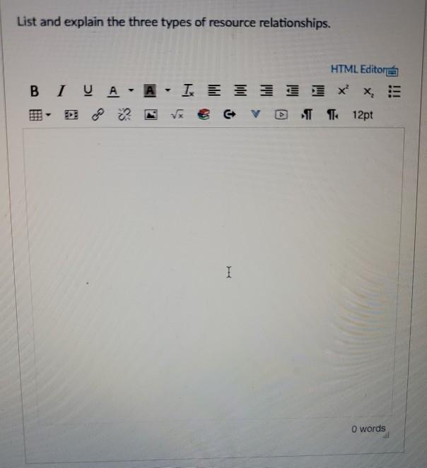 solved-list-and-explain-the-three-types-of-resource-chegg