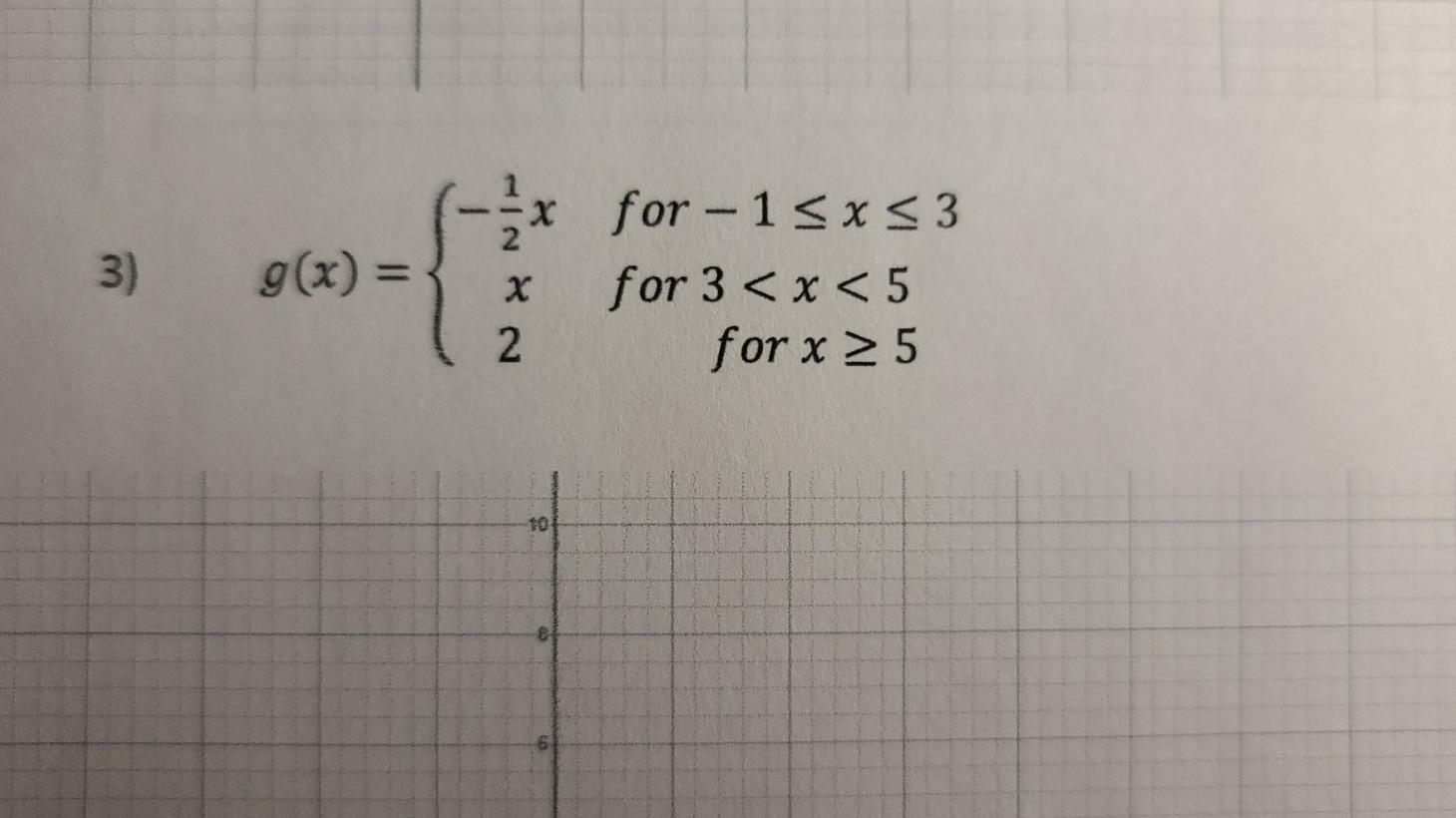Solved Graph The Piecewise Defined Function Use An Open 5518
