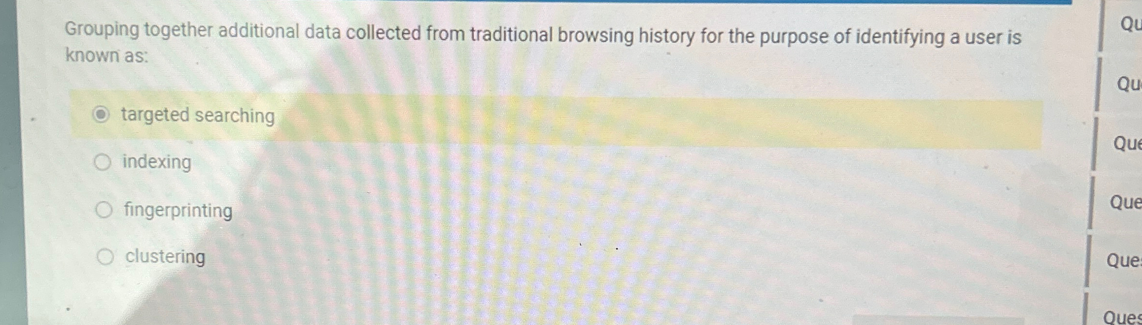 Solved Grouping together additional data collected from | Chegg.com