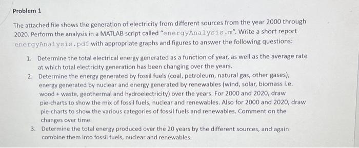 Solved The attached file shows the generation of electricity | Chegg.com