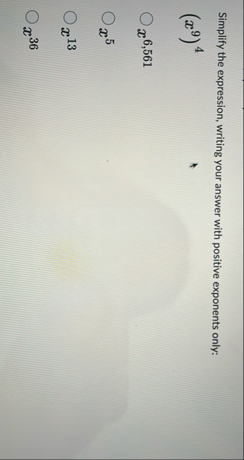 Solved Simplify the expression, writing your answer with | Chegg.com