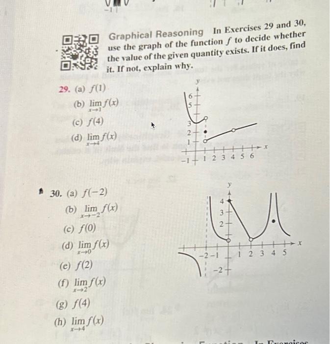 Solved Graphical Reasoning In Exercises 29 and 30, use the | Chegg.com