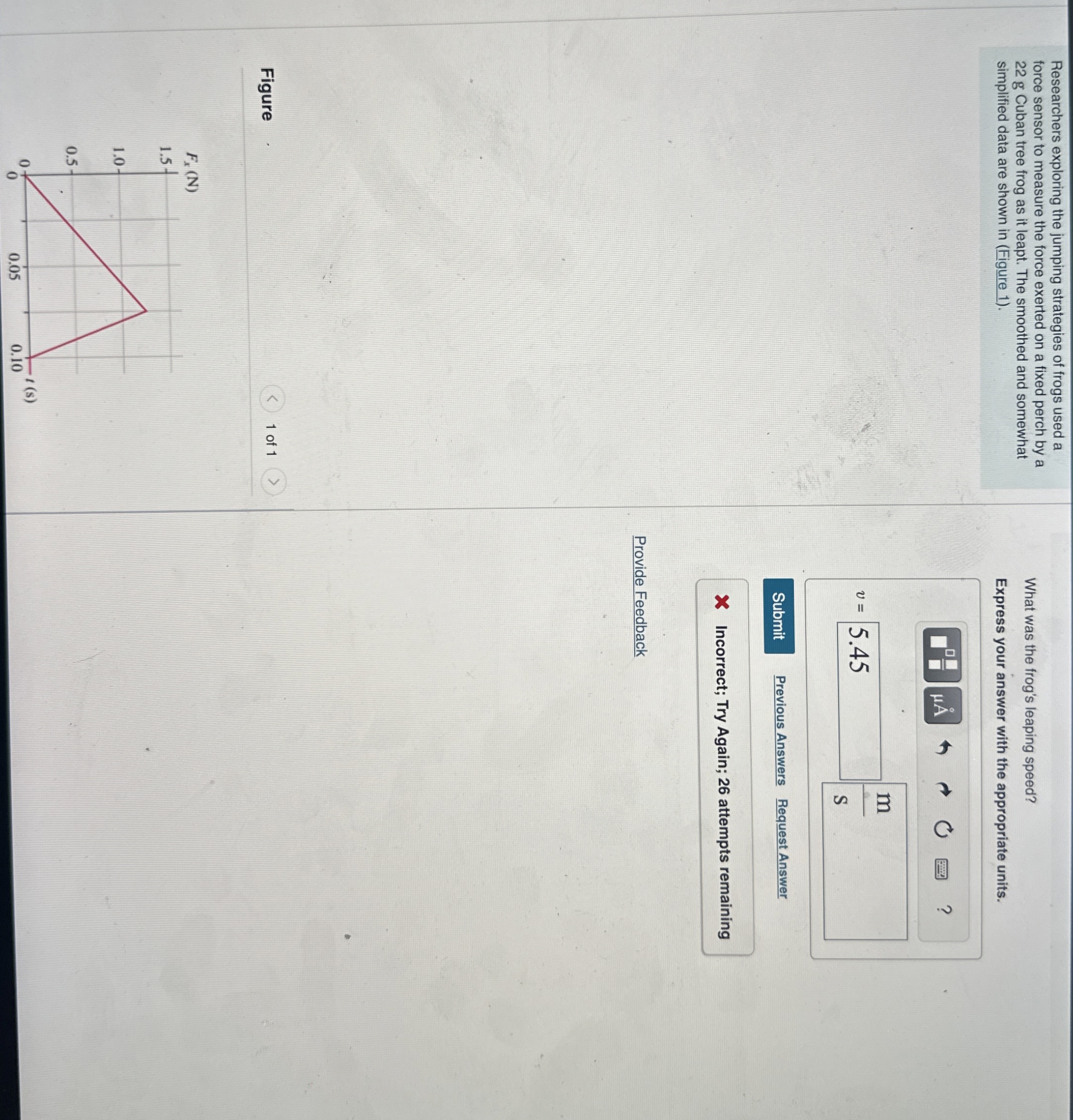 Solved Researchers exploring the jumping strategies of frogs | Chegg.com