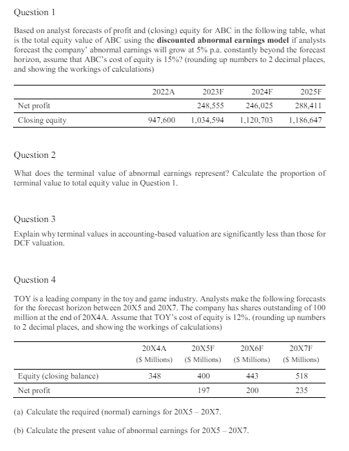 Solved Hi please help solve Financial statement analysis | Chegg.com