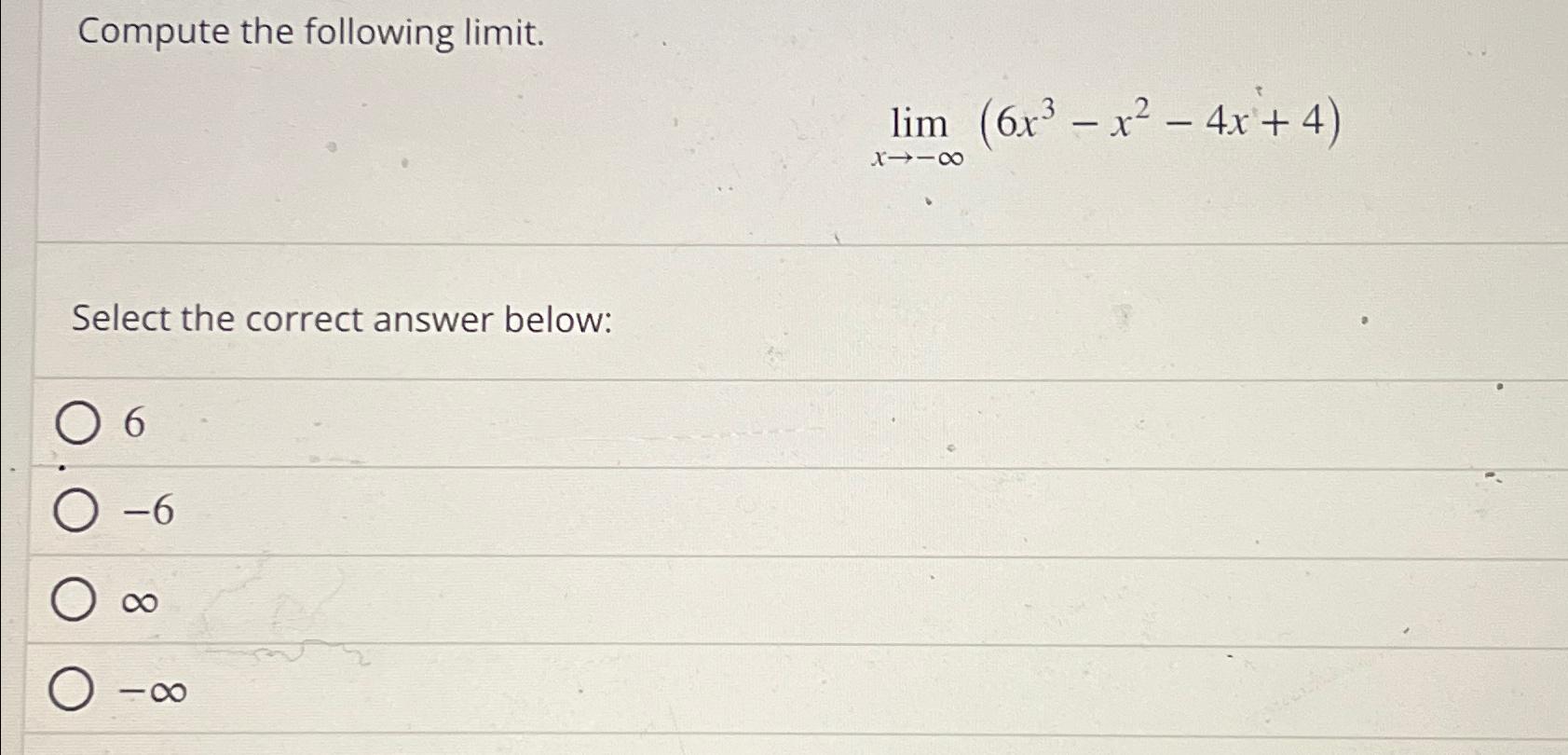 Solved Compute the following | Chegg.com