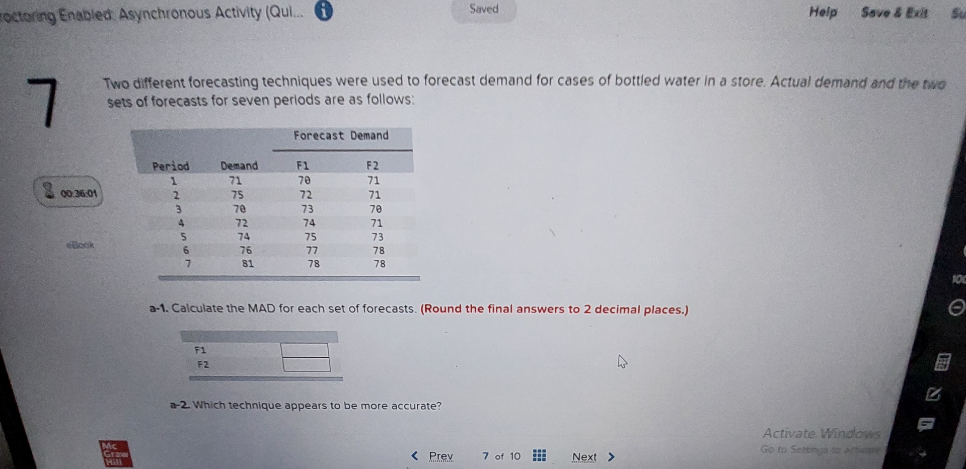 Solved octorng Enabled Asynchronous Activity | Chegg.com