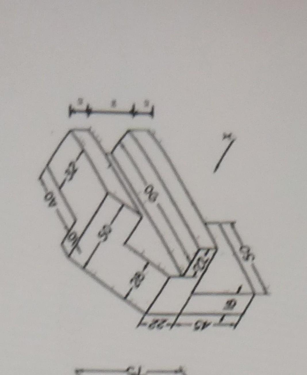 Solved draw orthographic views | Chegg.com Solved draw orthographic views | Chegg.com