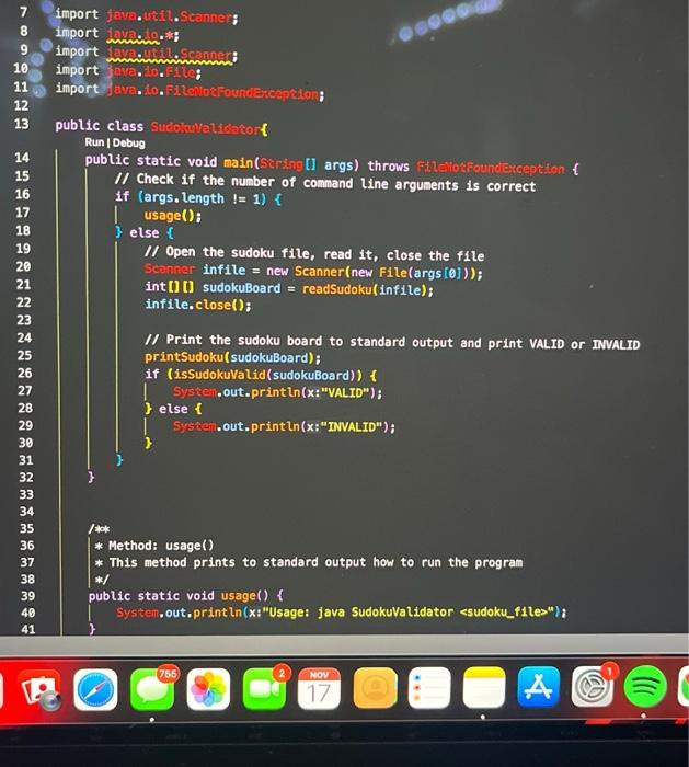 3 Sudoku Validator 40 points Coun Nana: | Chegg.com