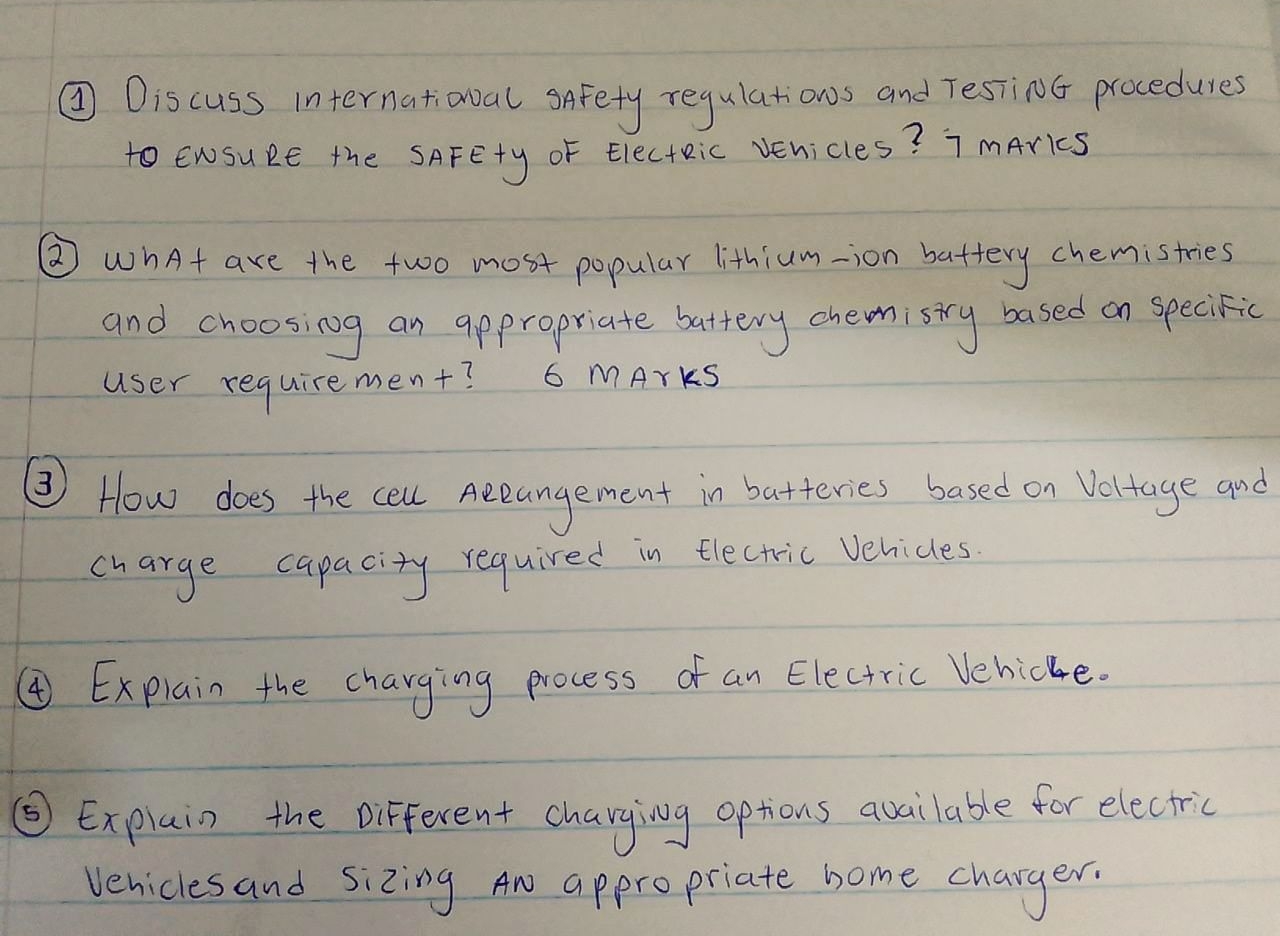 Solved (1) ﻿Discuss international SAFety regulations and | Chegg.com
