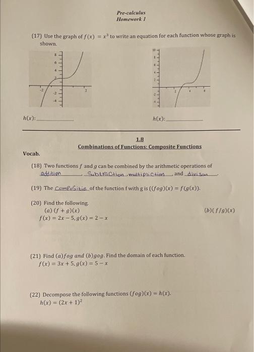 Solved (12) Use the graph of the function to find the domain | Chegg.com