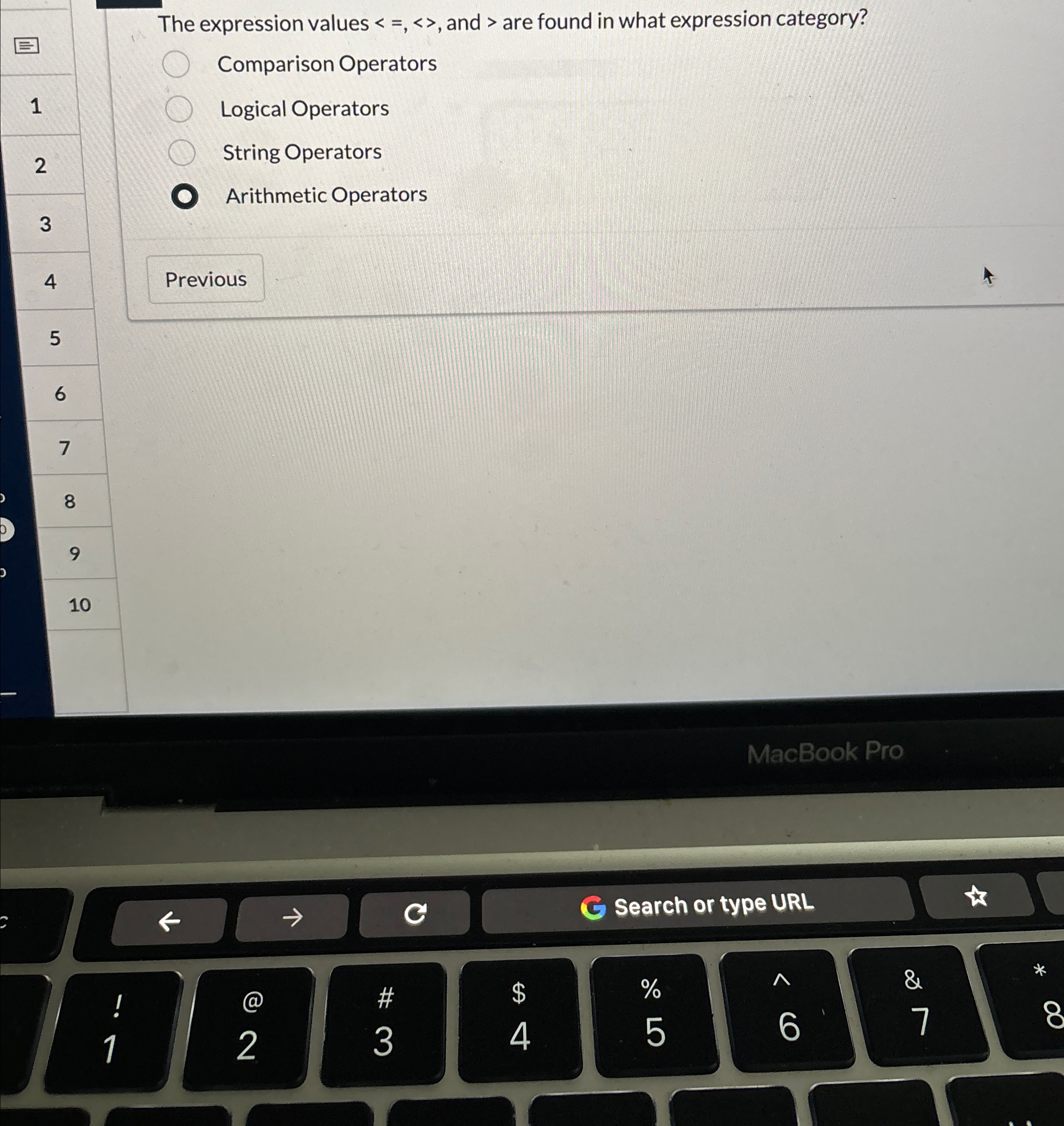 Solved The expression values ﻿are found in | Chegg.com
