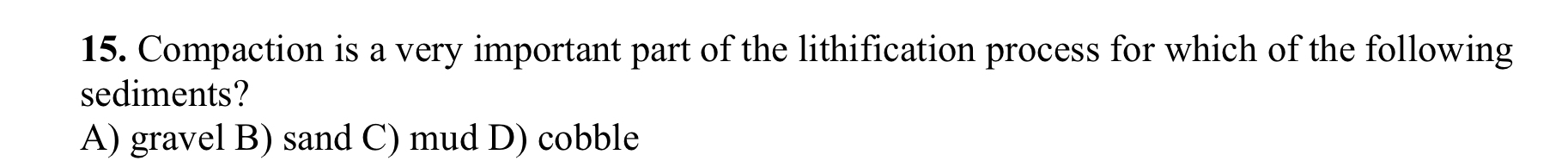 Solved Compaction is a very important part of the | Chegg.com