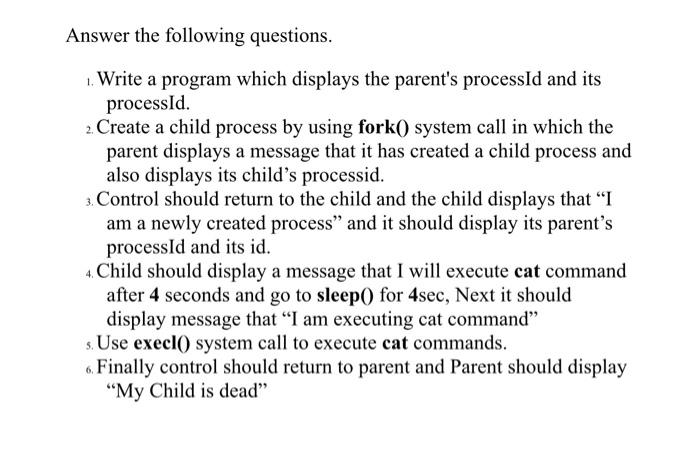 Solved Answer the following questions. Write a program which | Chegg.com