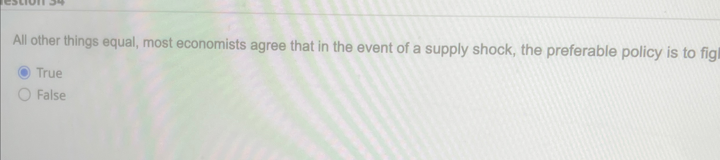 Solved All other things equal, most economists agree that in | Chegg.com