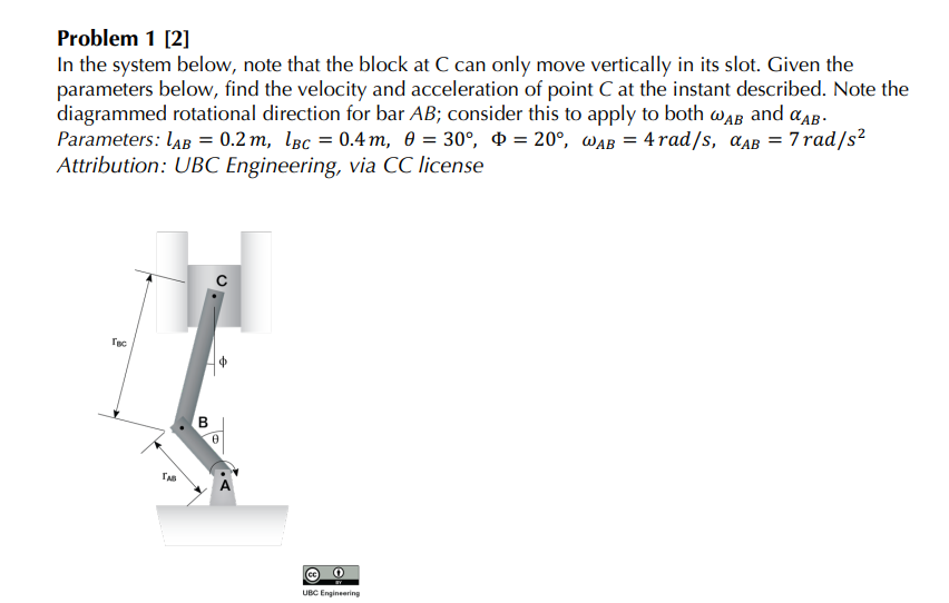 Solved Problem 1 [2]In the system below, note that the block | Chegg.com