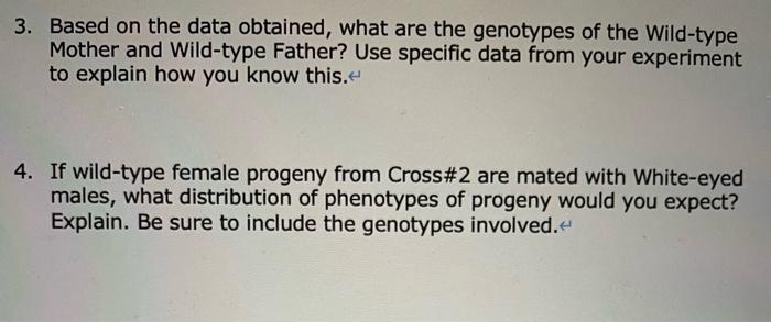 Solved Cross \#1: Wild-type Mother X Wild-type Father X19A | Chegg.com