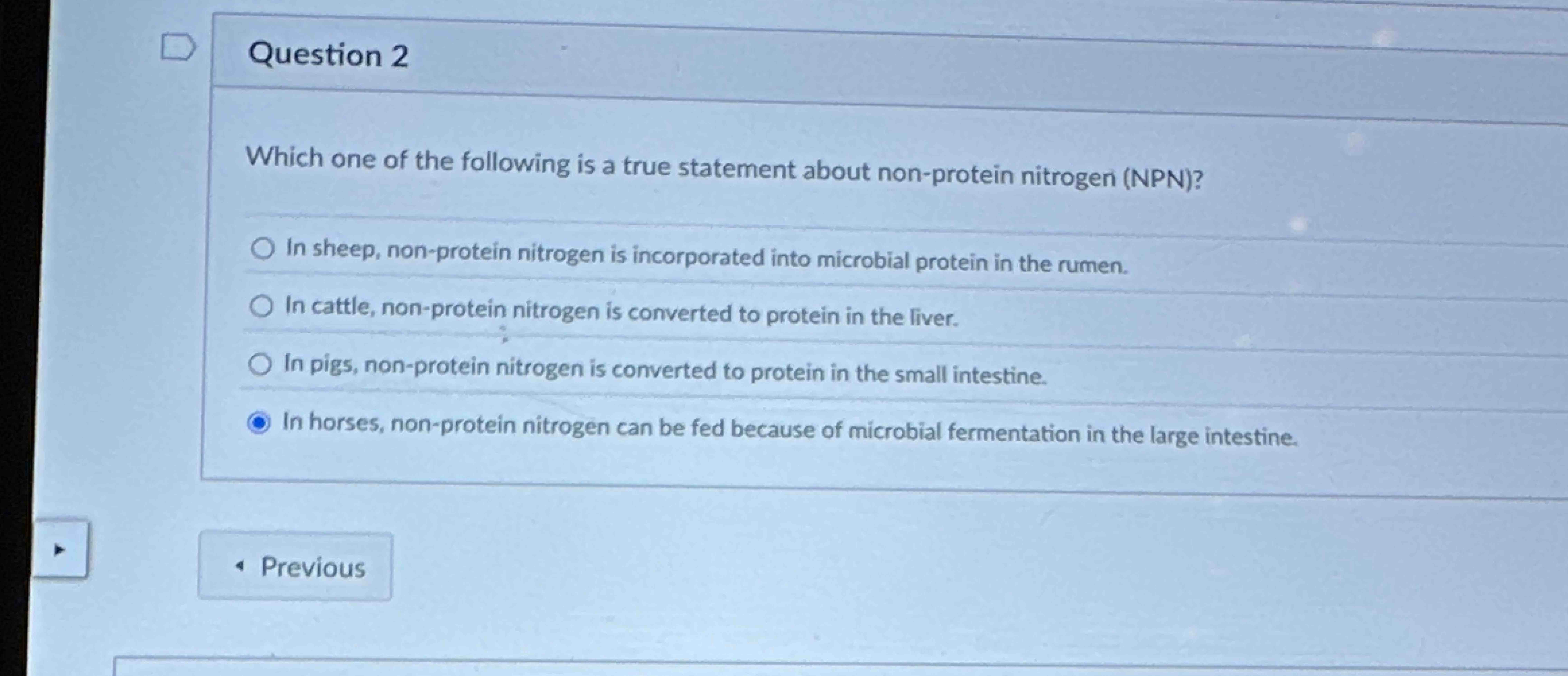 Solved Question 2Which one of the following is a true | Chegg.com